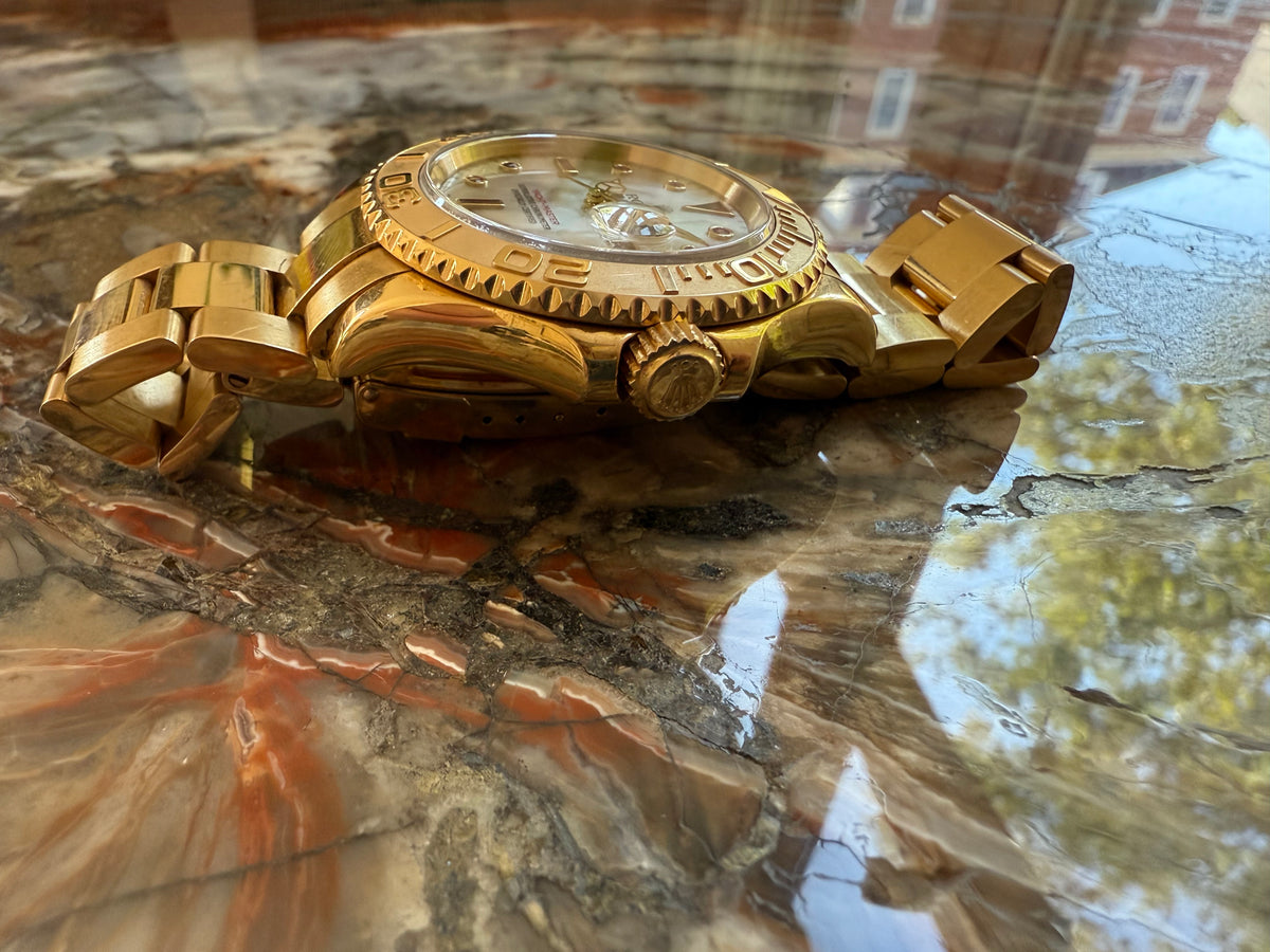 Rolex 18K Yellow Gold MOP and Ruby| Veralet